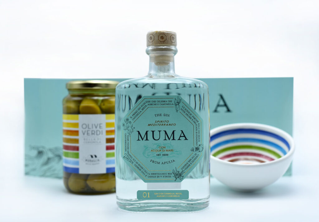 Appetizer with Olives - Muma Gin